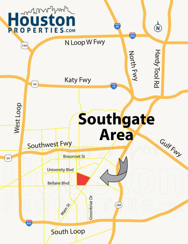 Southgate Houston Maps | Southgate TX Neighborhood Maps